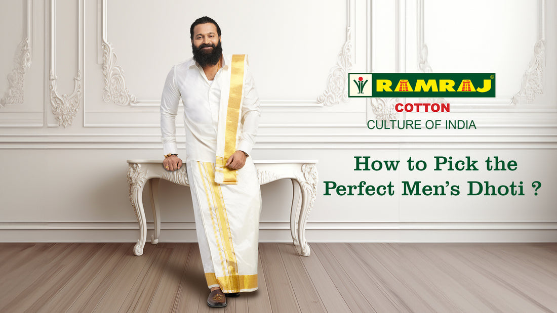 Picking the Perfect Men's Dhoti: A Guide to Styling for Any Event