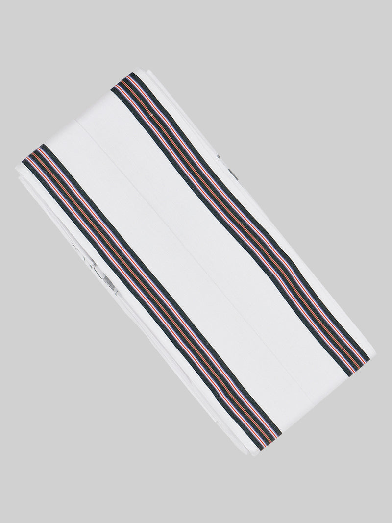 Ramraj Fancy White Towel 178T (Pack of 2)