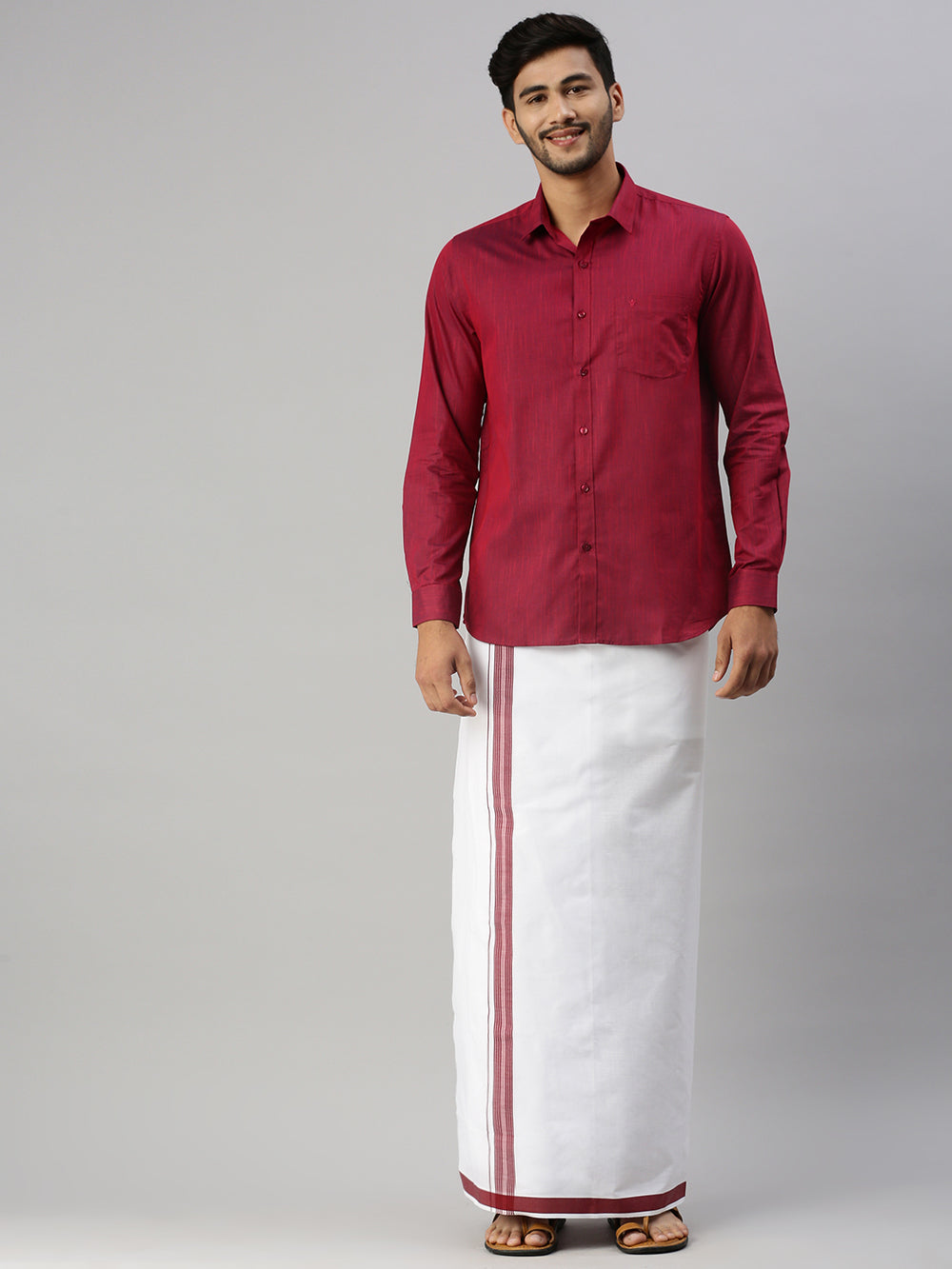 Buy Matching Dhoti & Shirt Sets Online | Best Matching Dhoti & Shirt ...
