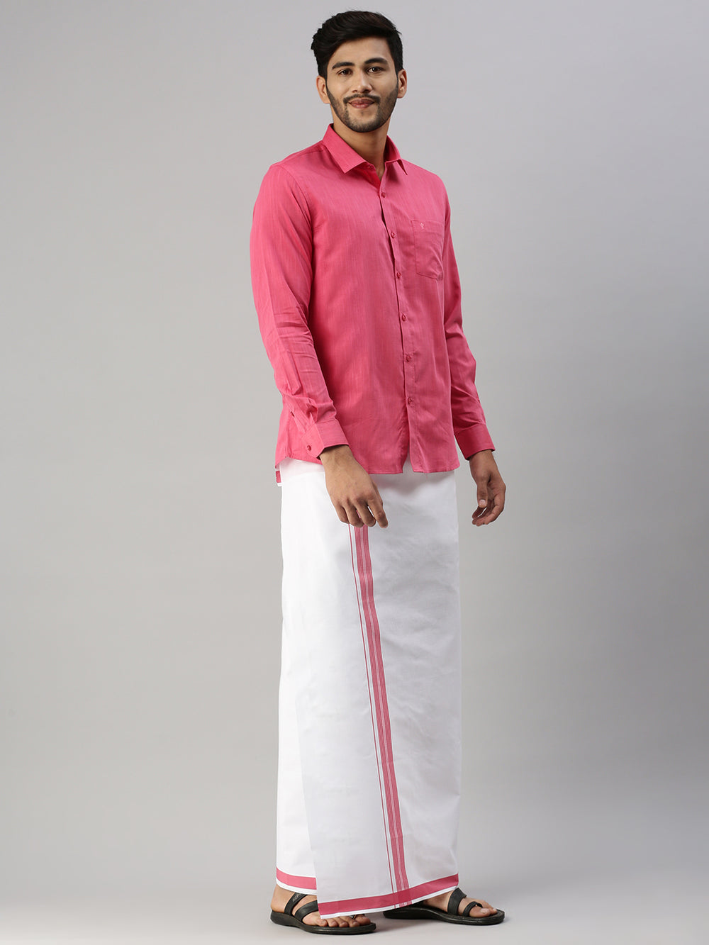Buy Matching Dhoti & Shirt Sets Online | Best Matching Dhoti & Shirt ...