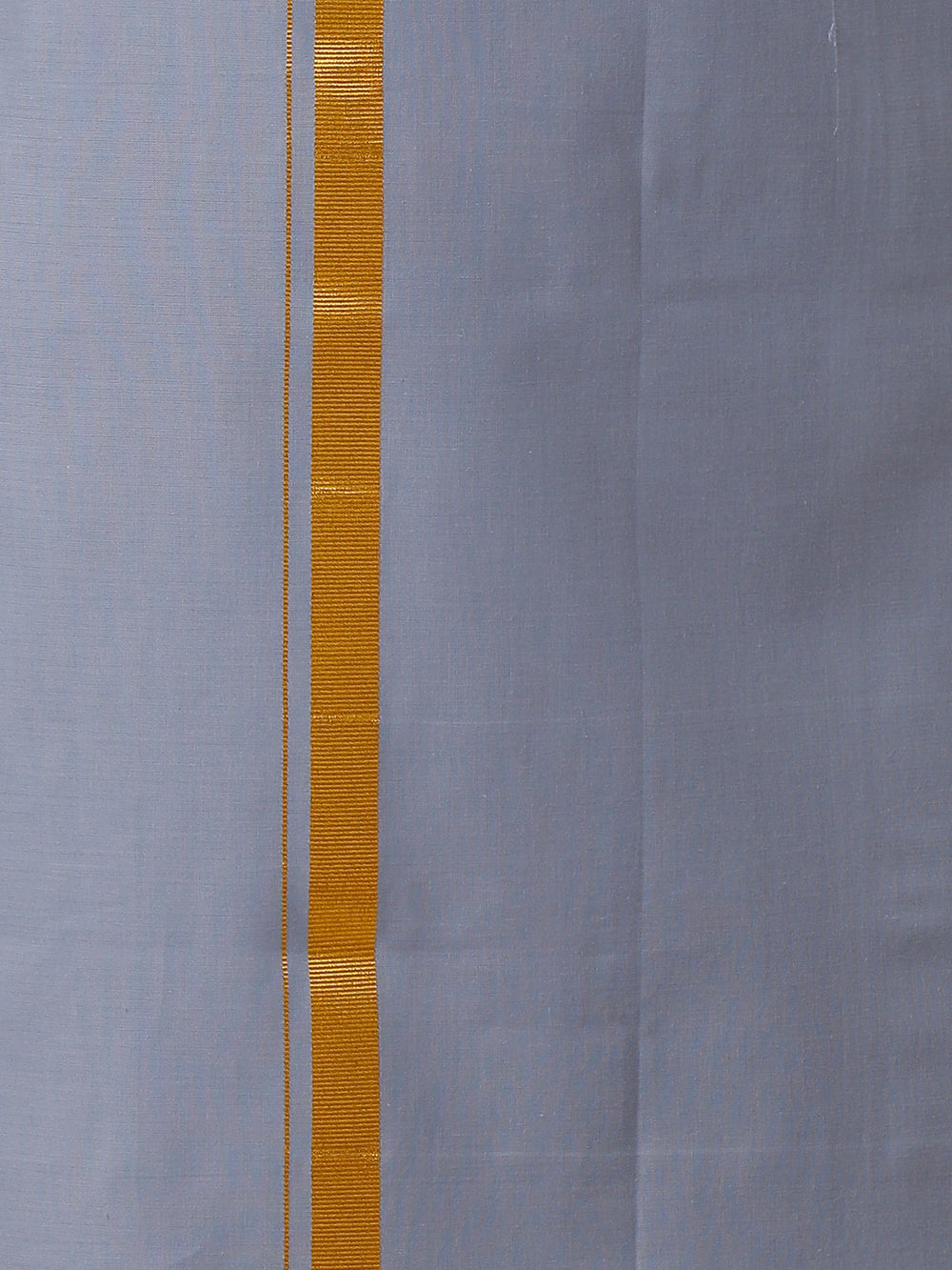 Ramraj Men Blue Dhoti with Small Border Cosmic 14 (CNBLUE)