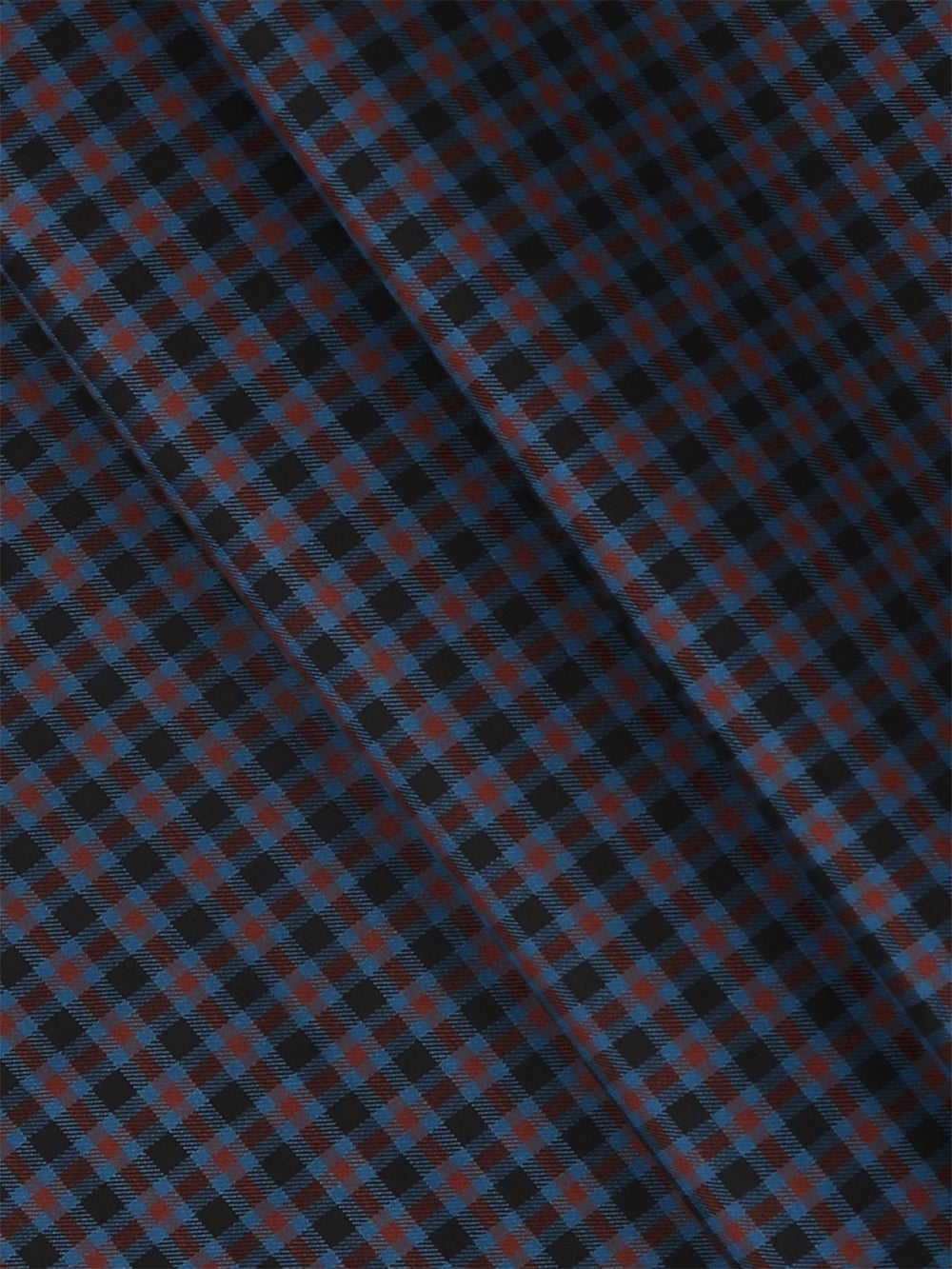 Ramraj Men Cotton Checked Shirt Fabric Blue Cascade